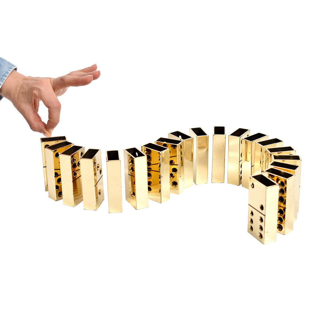 Large "Dominoes" Set in Brass by Carl Auböck – Adeeni Design Group ...