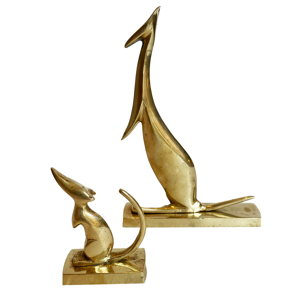 Kangaroo Sculpture attributed to Karl Hagenauer – Adeeni Design Group ...