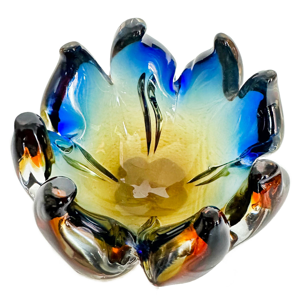 Multi Color Czech Art Glass Bowl – Adeeni Design Group & Adeeni Design ...