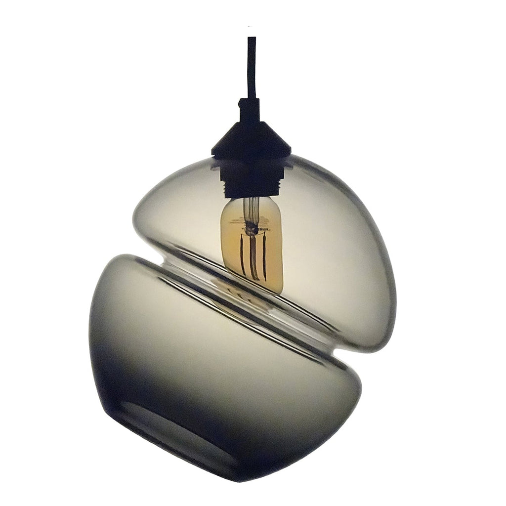 "Groove Orb Tilt" Blue Pendant Light by Furthur Design – Adeeni Design ...